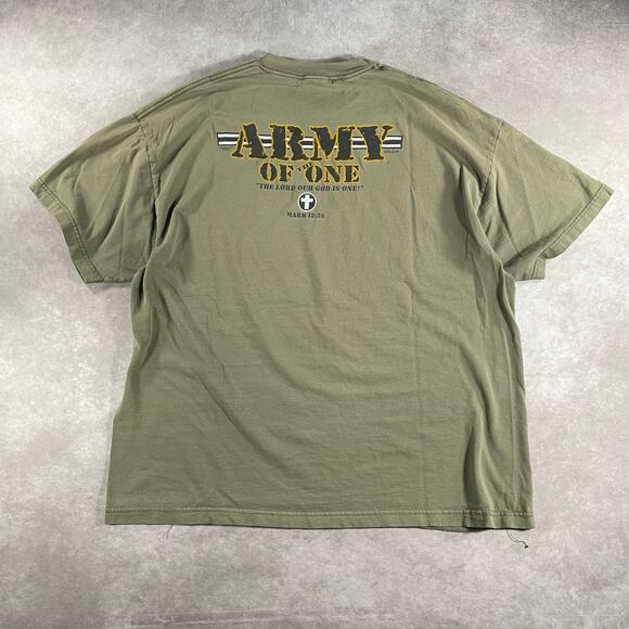 Vintage | Shirts | Vintage 20 Kerusso Army Of The One Lord Our Saviour ...